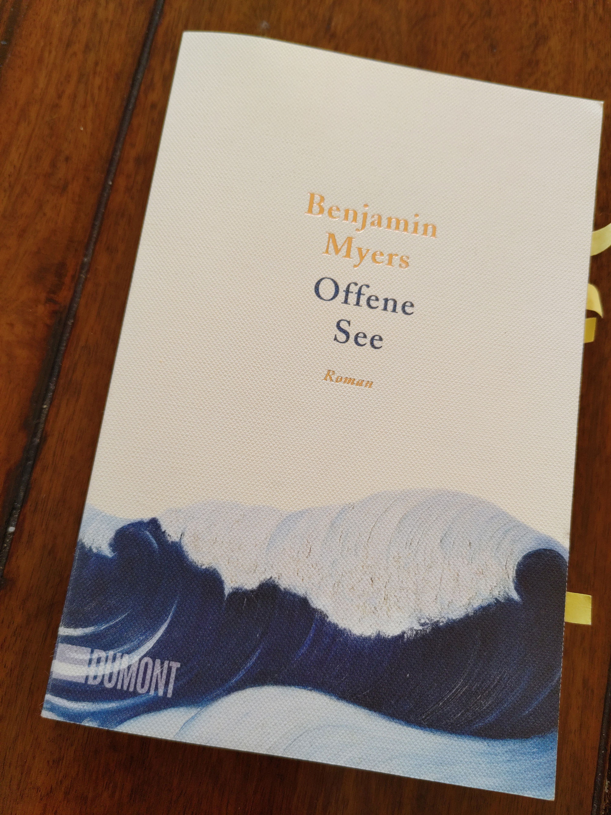 Benjamin Myers: Offene See – LITERATUR IM FENSTER